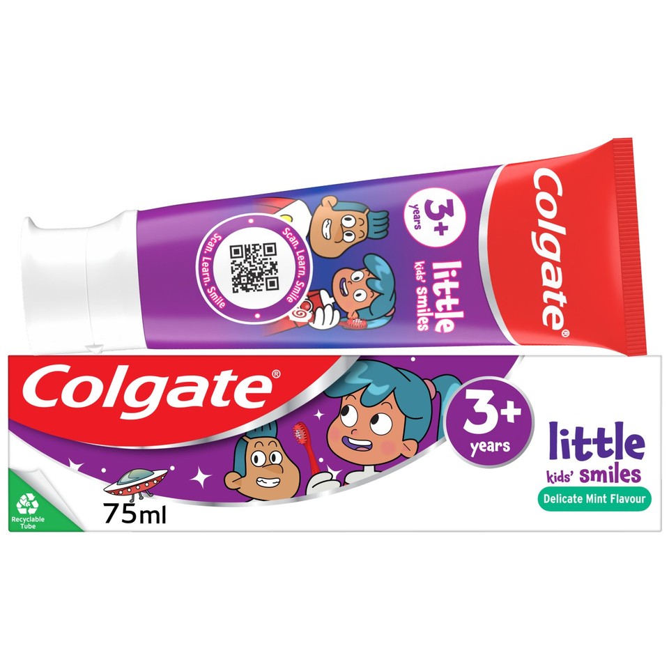 Colgate Kids Delicate Mint 3-5 years Toothpaste - Morrisons Online ...