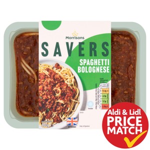 Morrisons Savers Spaghetti Bolognese - Morrisons Online Groceries & Offers