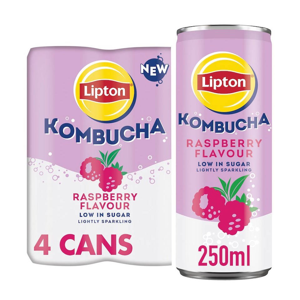 Lipton Kombucha Raspberry - Morrisons Online Groceries & Offers