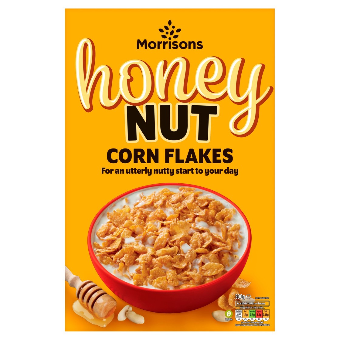 Morrisons Honey Nut Corn Flakes 500g - Morrisons Online Groceries & Offers