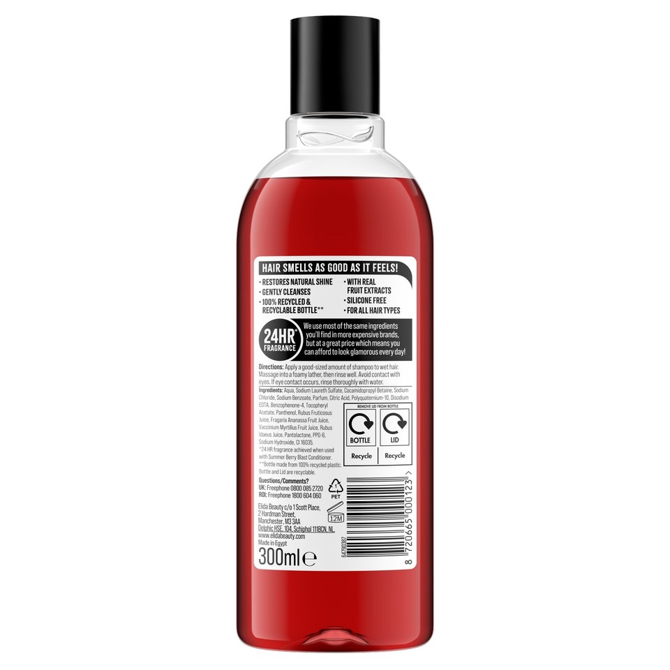 Alberto Balsam Summer Berry Hair Shampoo 300ml - Morrisons Online ...