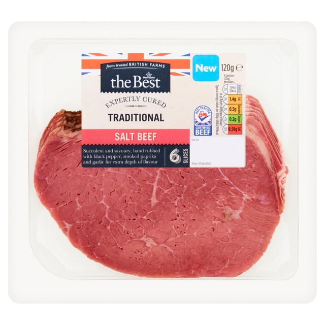 Morrisons The Best Salted Beef With Herb Topping - Morrisons Online ...