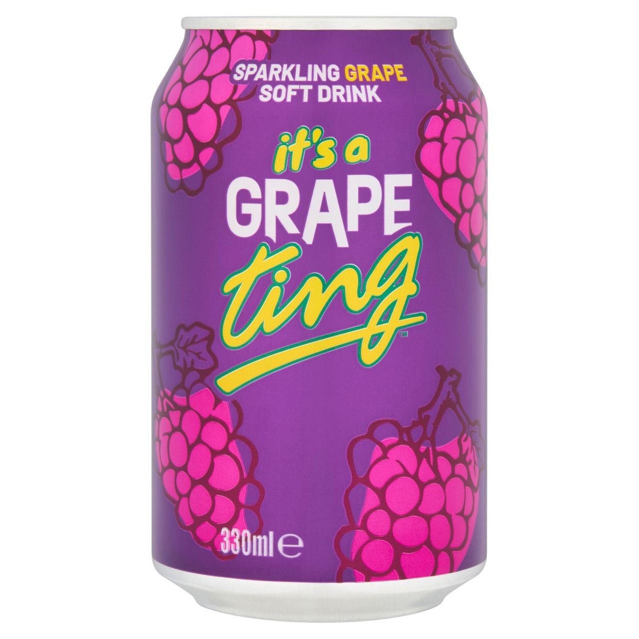 Ting Carbonated Grape Juice Drink 330ml - Morrisons Online Groceries ...