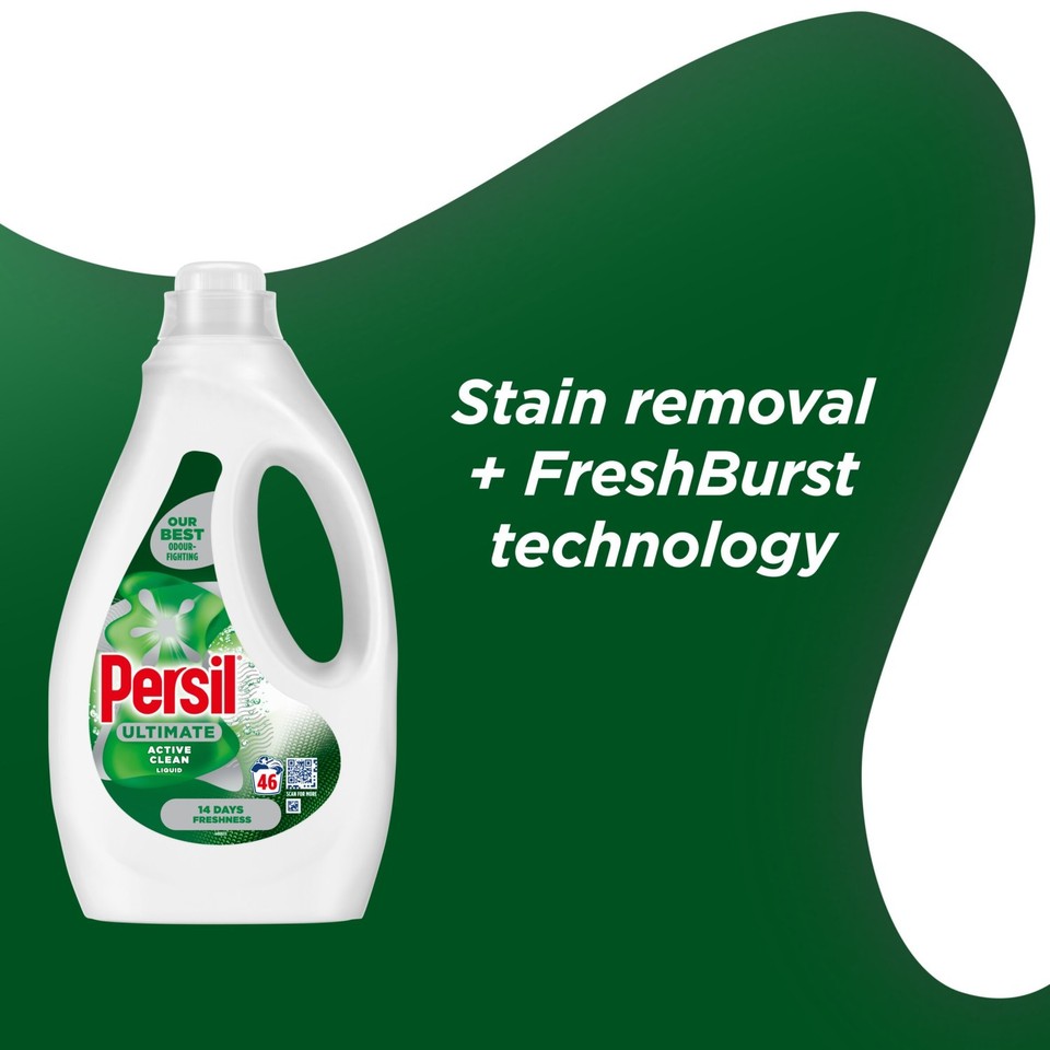 Persil Ultimate Liquid Detergent Active Clean 46 Wash - Morrisons ...