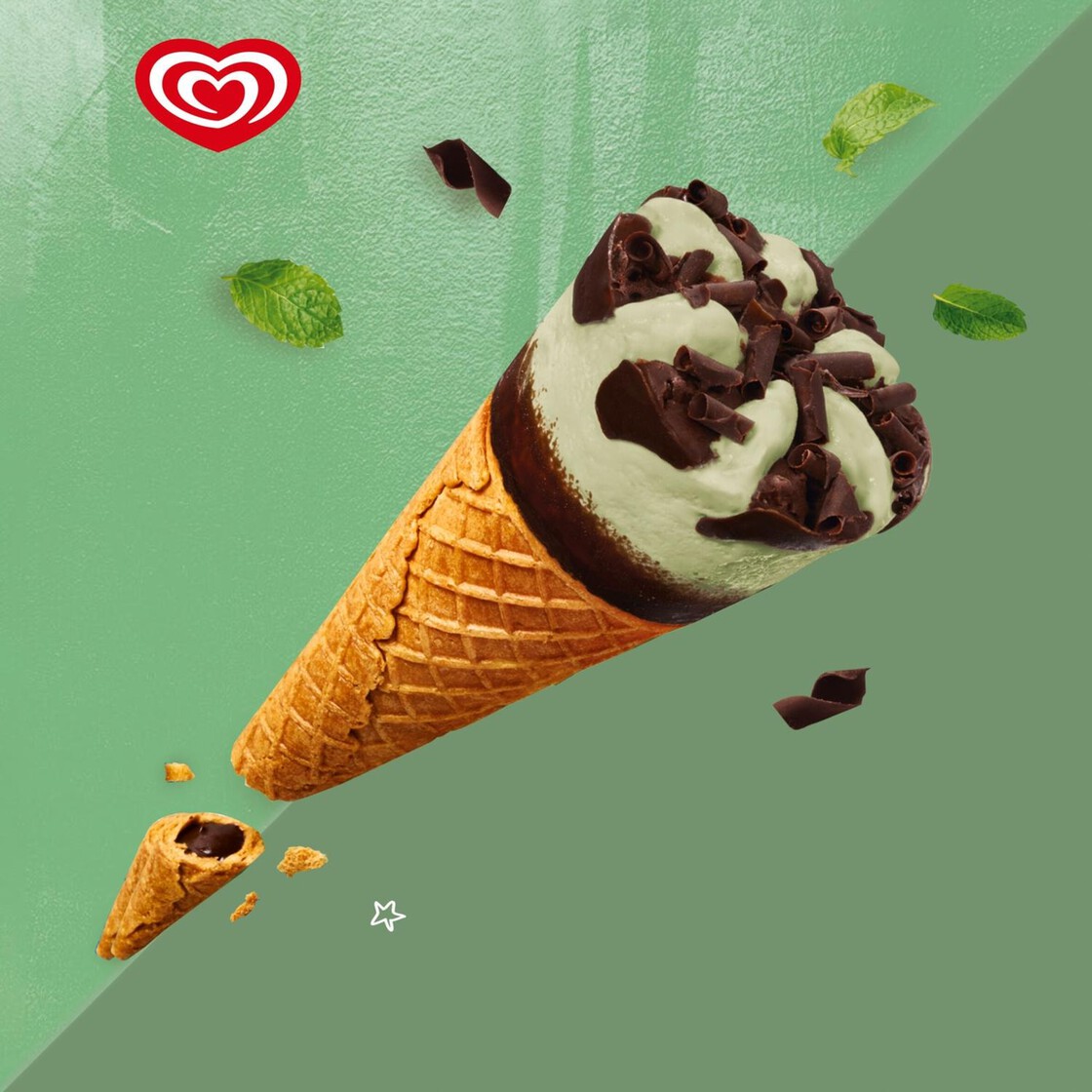 Cornetto Mint Ice Cream Cone - Morrisons Online Groceries & Offers