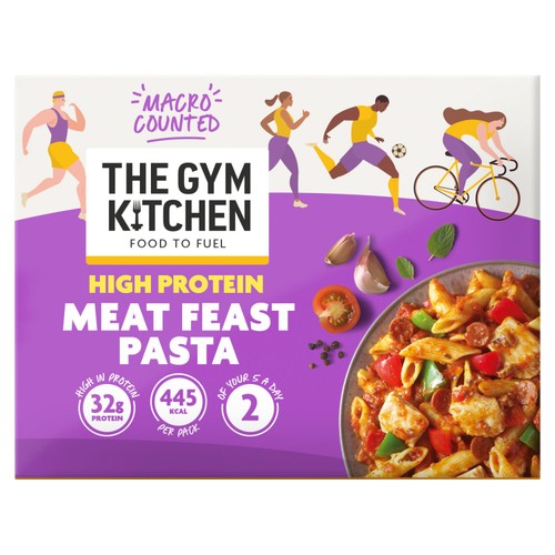The Gym Kitchen Meat Feast Pasta - Morrisons Online Groceries & Offers