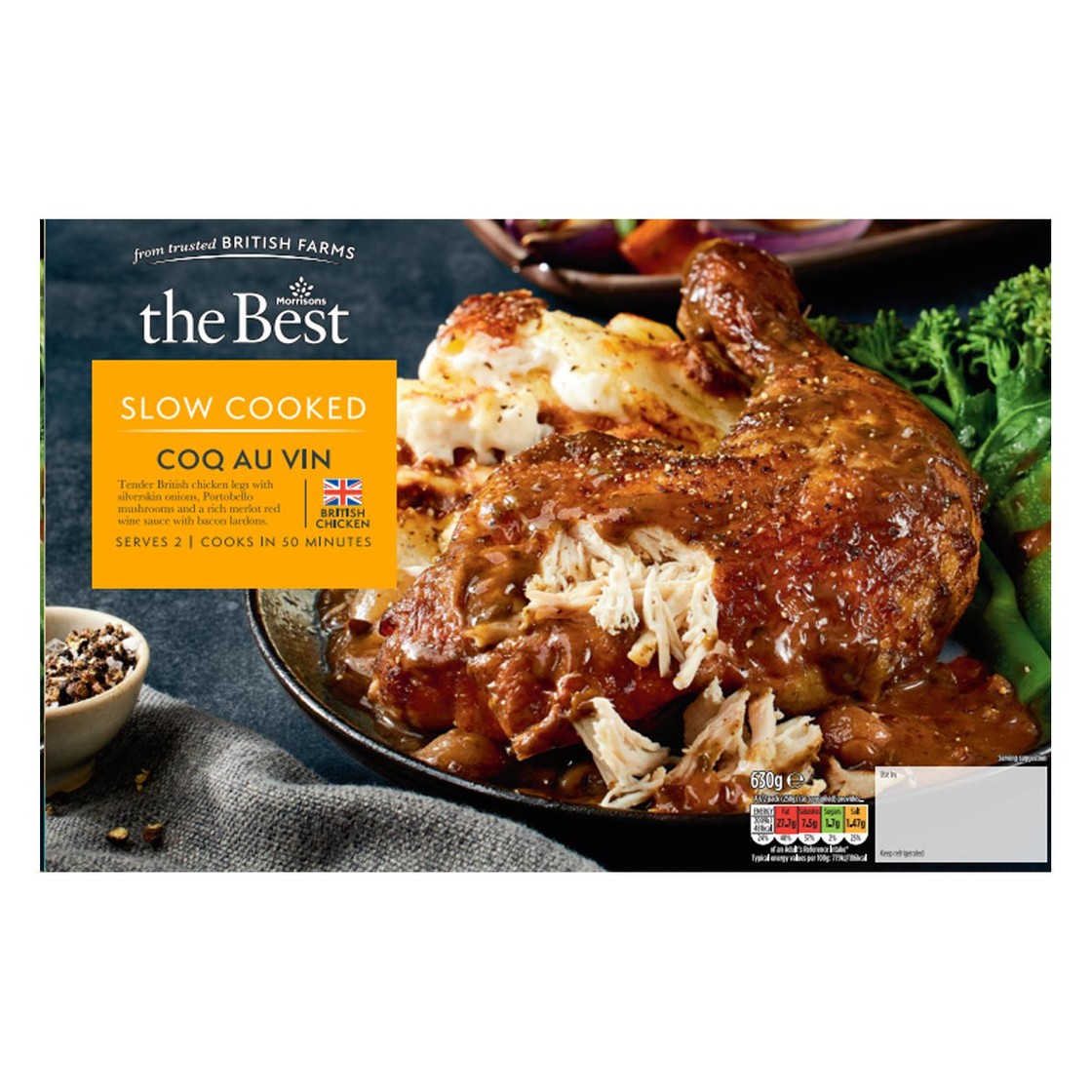 Morrisons The Best Slow Cooked Coq Au Vin - Morrisons Online Groceries ...