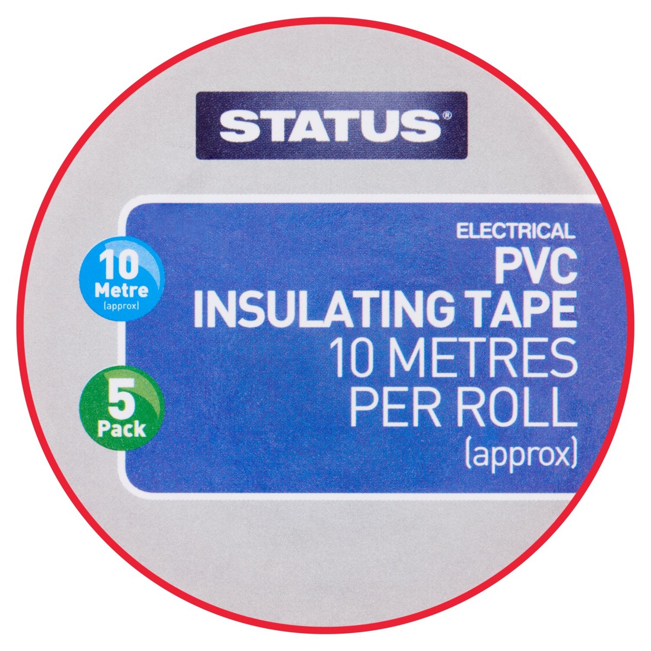 Status Pvc Electric Tape 5 Pack - Morrisons Online Groceries & Offers
