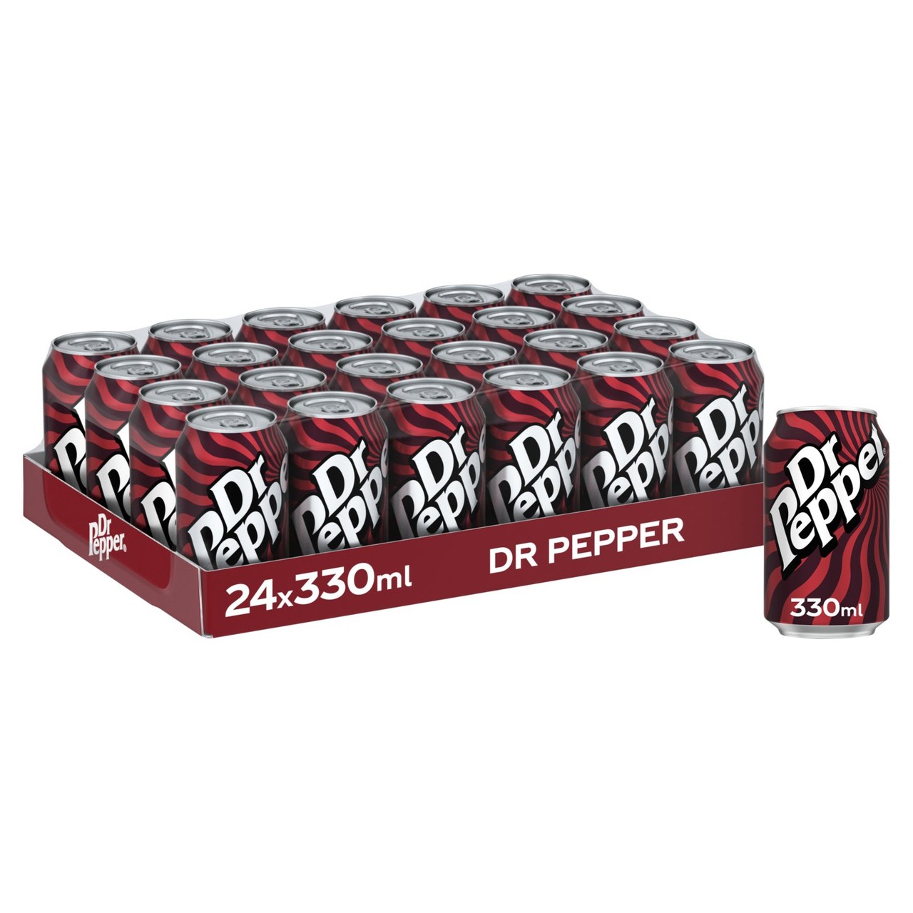 Dr Pepper 24 x 330ml - Morrisons Online Groceries & Offers