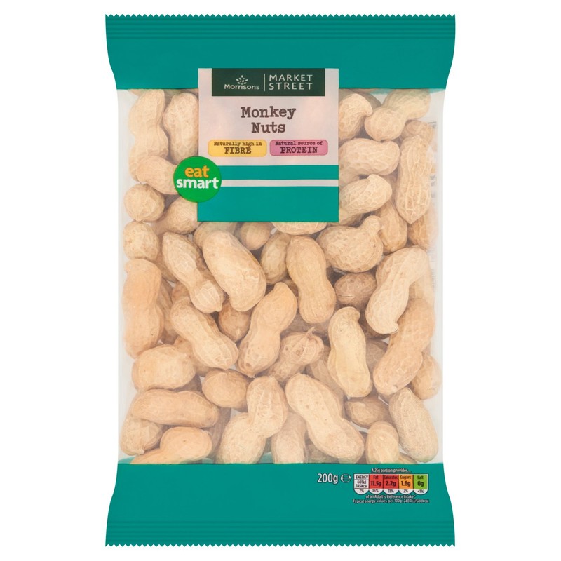 Morrisons Monkey Nuts 200g - Morrisons Online Groceries & Offers