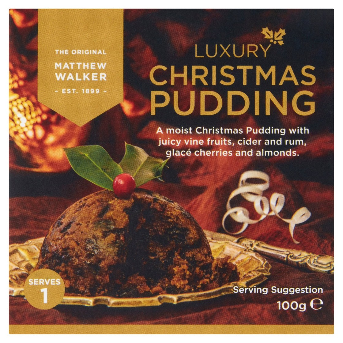Matthew Walker Decadent Christmas Pudding - Morrisons Online Groceries ...