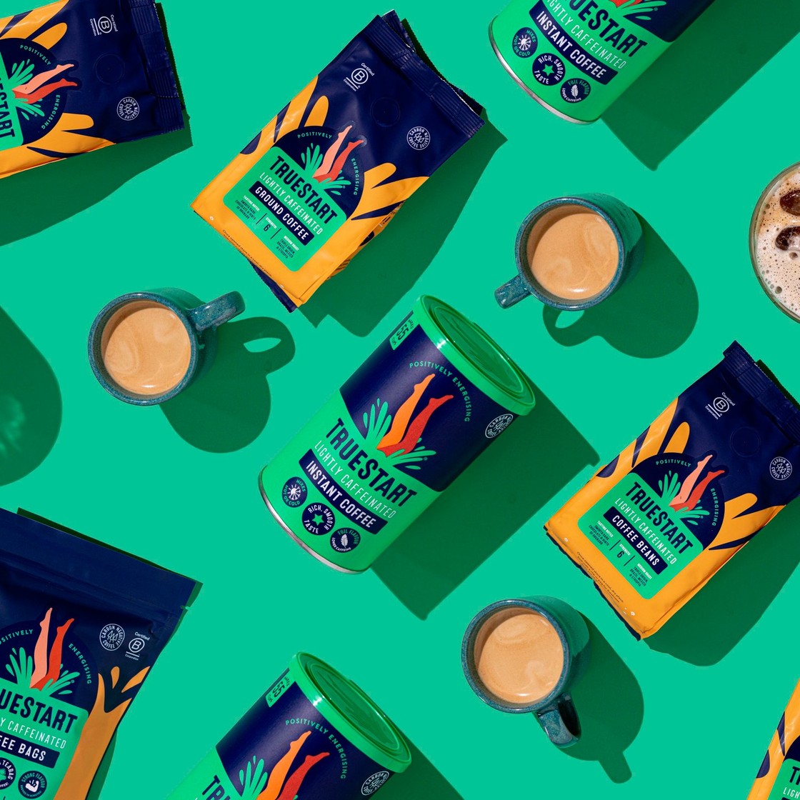 Truestart Coffee Lightly Caffeinated Instant Coffee - Morrisons Online ...