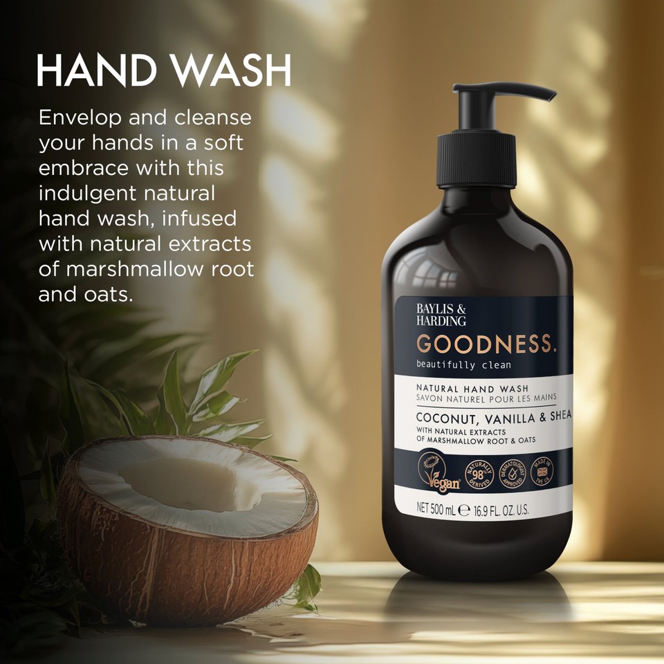 Baylis & Harding Goodness Coconut, Vanilla & Shea Hand Wash - Morrisons ...