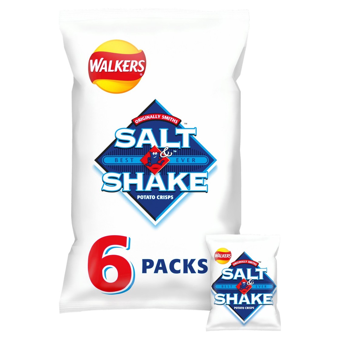 Walkers Salt & Shake Multipack Crisps - Morrisons Online Groceries & Offers