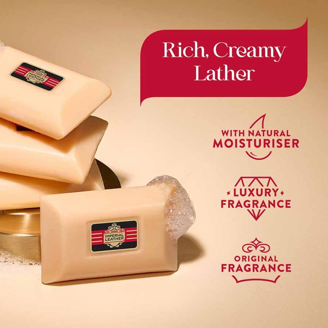 Imperial Leather Bar Soap Original - Morrisons Online Groceries & Offers