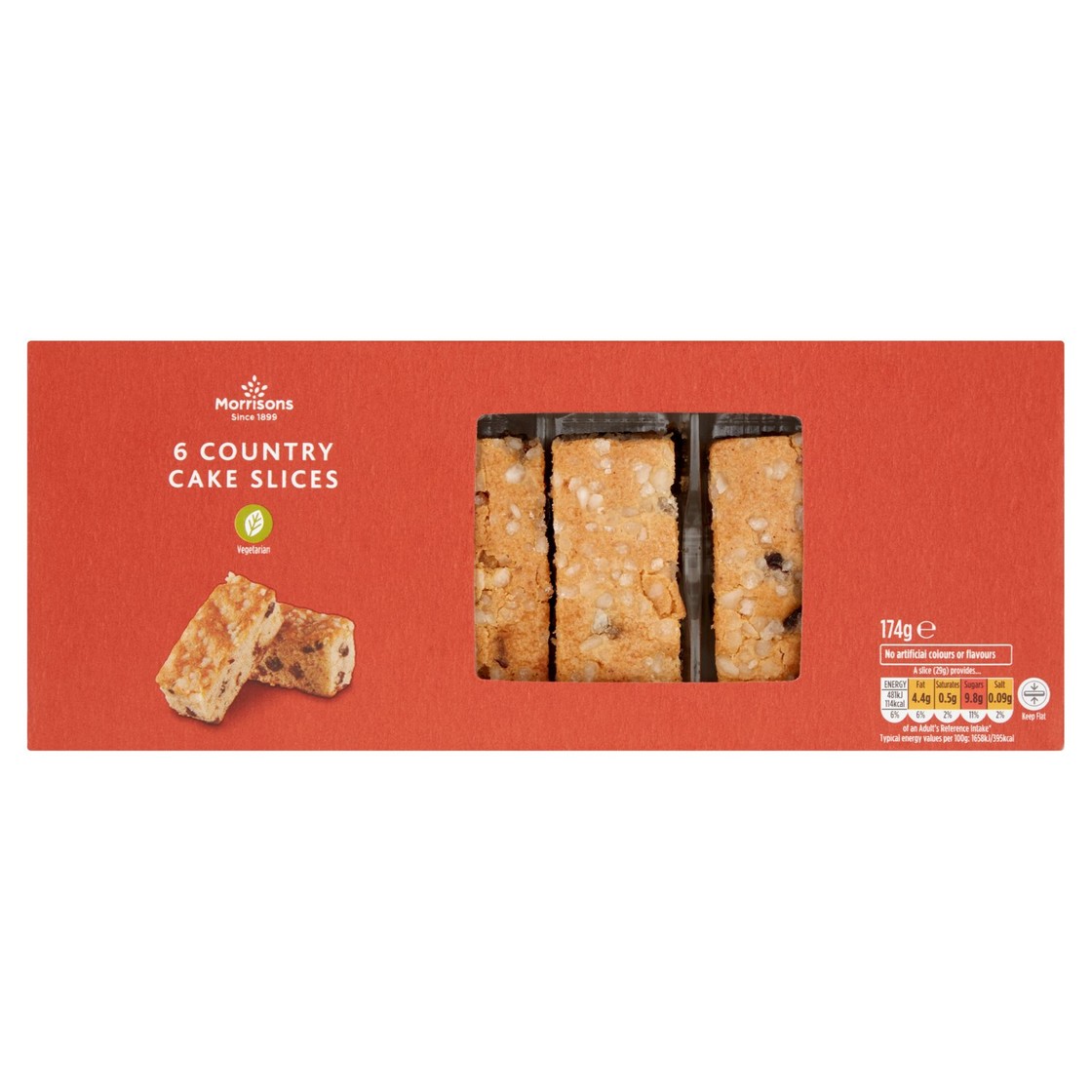 Morrisons 6 Country Cake Slices - Morrisons Online Groceries & Offers