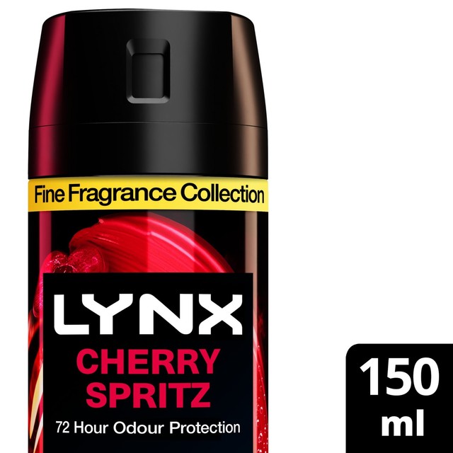 Lynx Cherry Spritz Body Spray 150ml - Morrisons Online Groceries & Offers