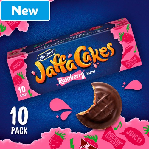 Mcvitie's Jaffa Cakes Raspberry Flavour 10 Cakes - Morrisons Online ...