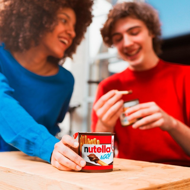 Nutella & Go! Hazelnut Chocolate Spread and Breadsticks Snack Pot ...