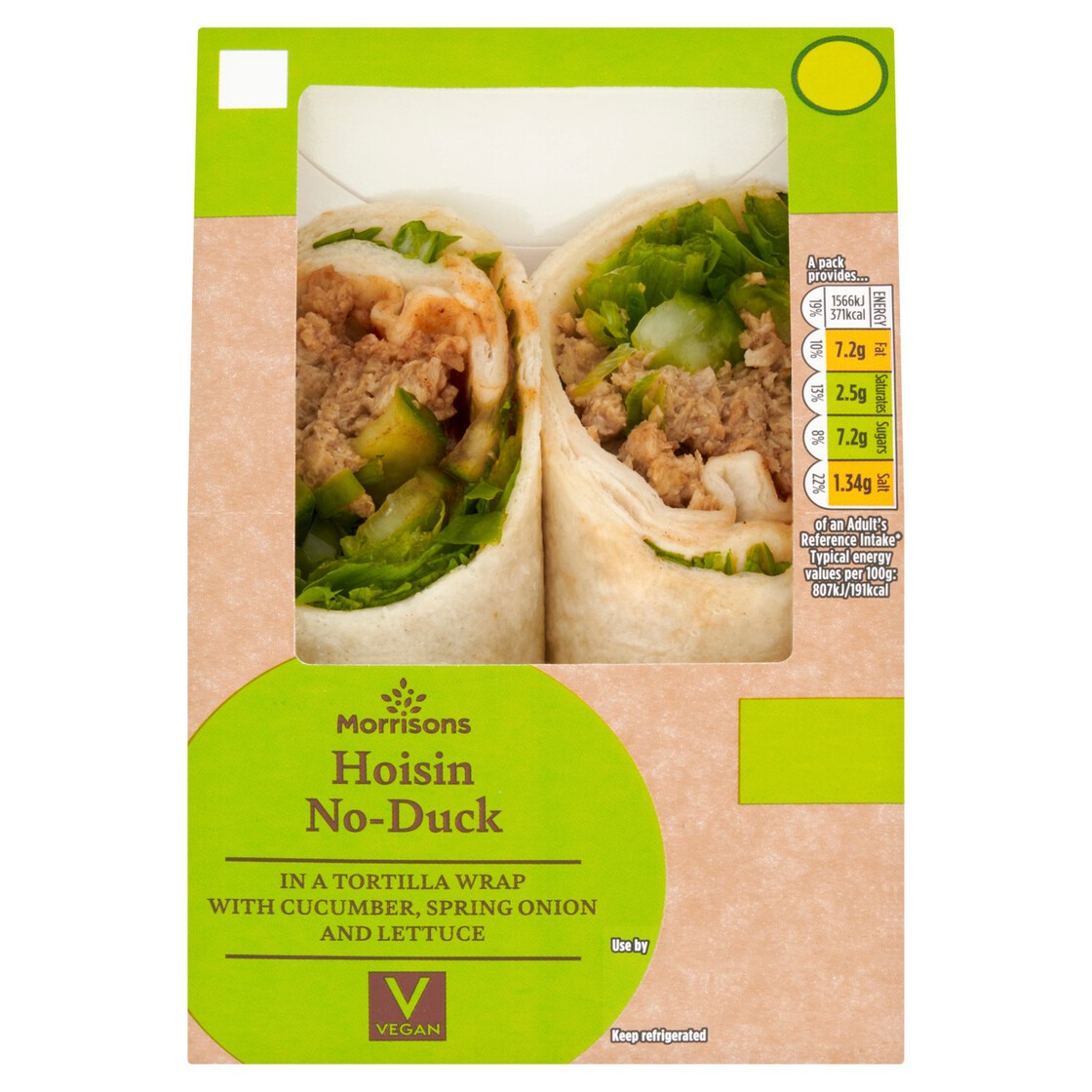 Morrisons No Hoisin Duck Wrap - Morrisons Online Groceries & Offers