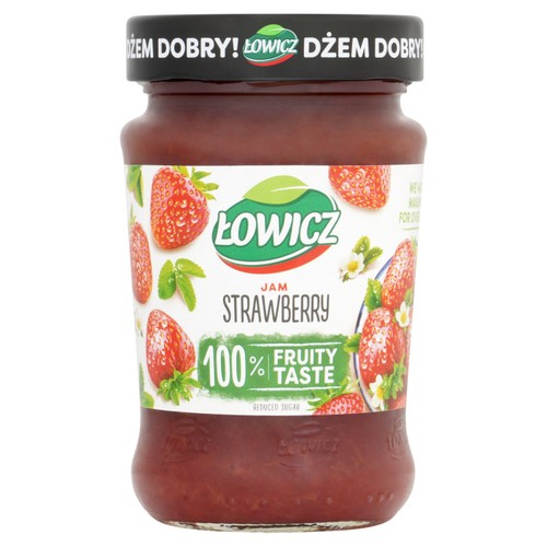 Lowicz Strawberry Jam - Morrisons Online Groceries & Offers