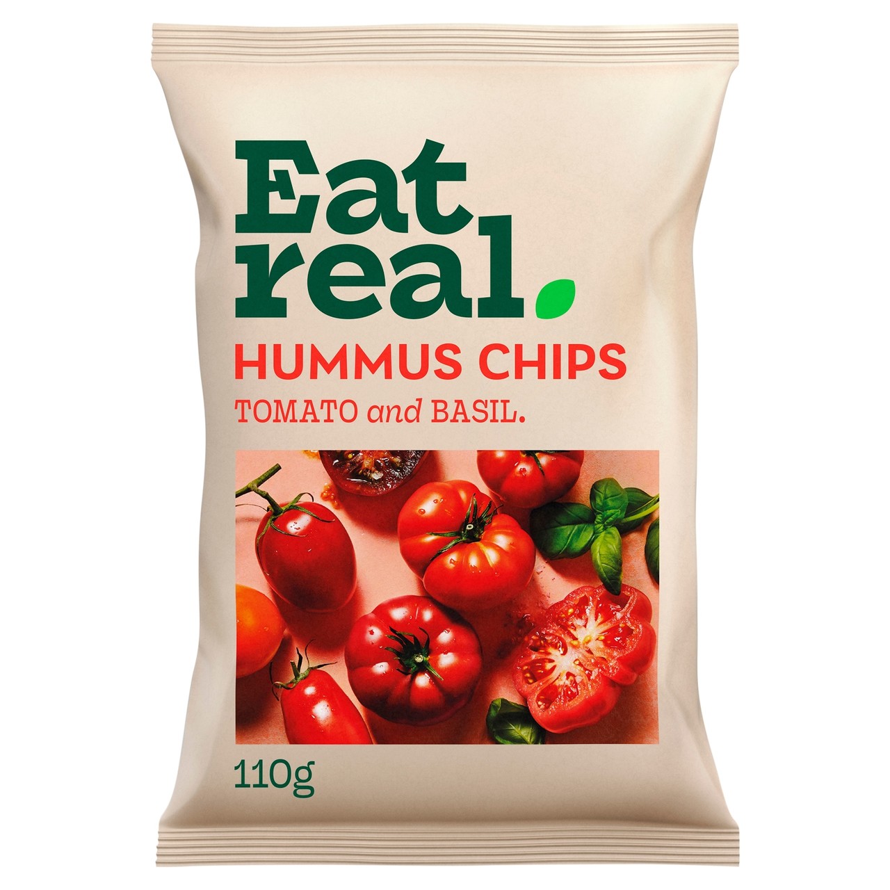 Eat Real Tomato & Basil Hummus Chips - Morrisons Online Groceries & Offers