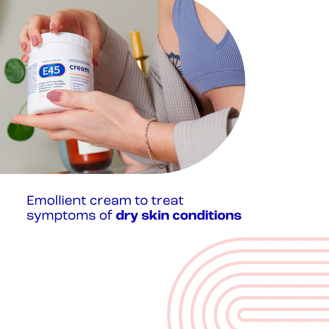 E45 Moisturiser Lotion, Body, Face And Hand Lotion For Very Dry Skin ...