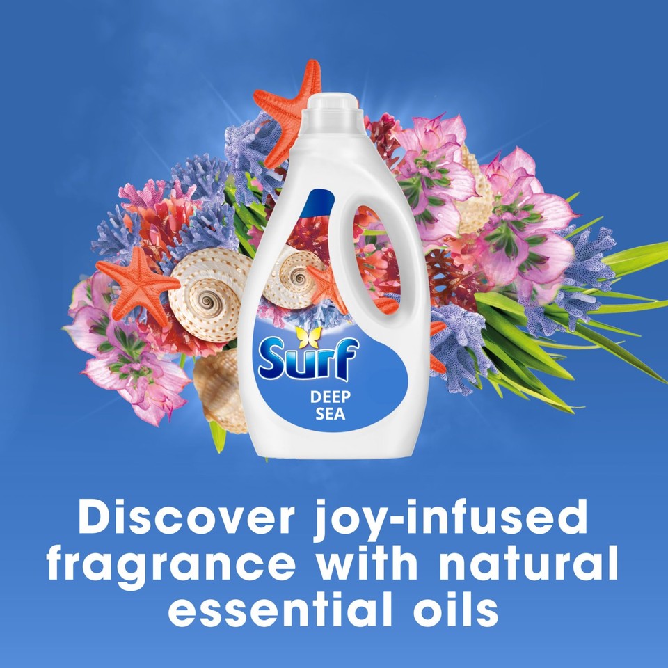 Surf Laundry Washing Liquid Deep Sea 60 washes - Morrisons Online ...