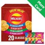 Walkers Classic Variety Multipack Crisps Box - Morrisons Online Groceries & Offers