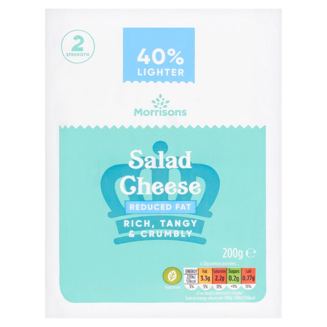Morrisons Salad Cheese - Morrisons Online Groceries & Offers