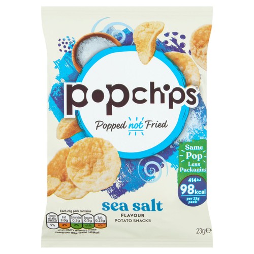 Popchips Sea Salt - Morrisons Online Groceries & Offers
