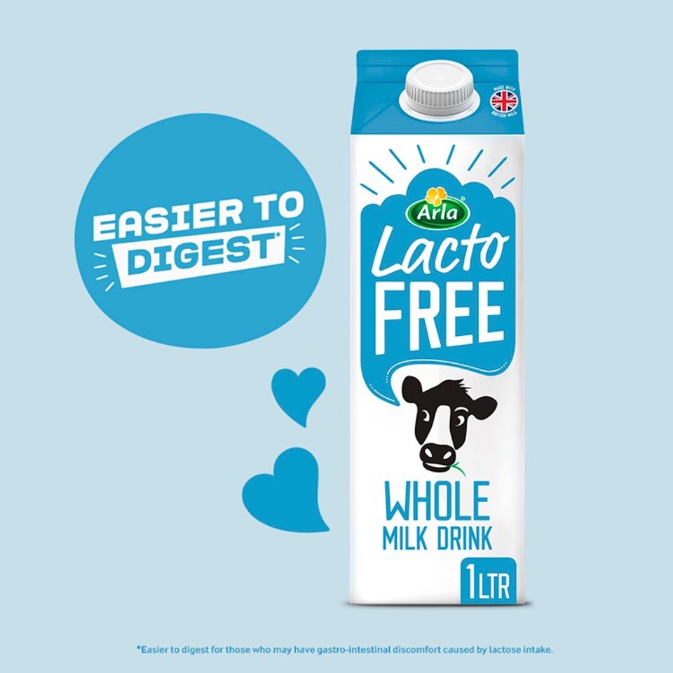 Arla LactoFREE Whole Milk Drink - Morrisons Online Groceries & Offers