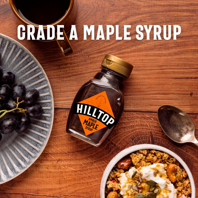Hilltop Amber Maple Syrup - Morrisons Online Groceries & Offers