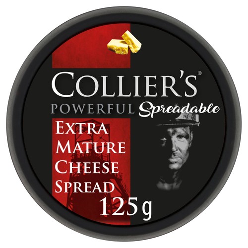 Colliers Powerful Extra Mature Spreadable Cheese 125g - Morrisons ...