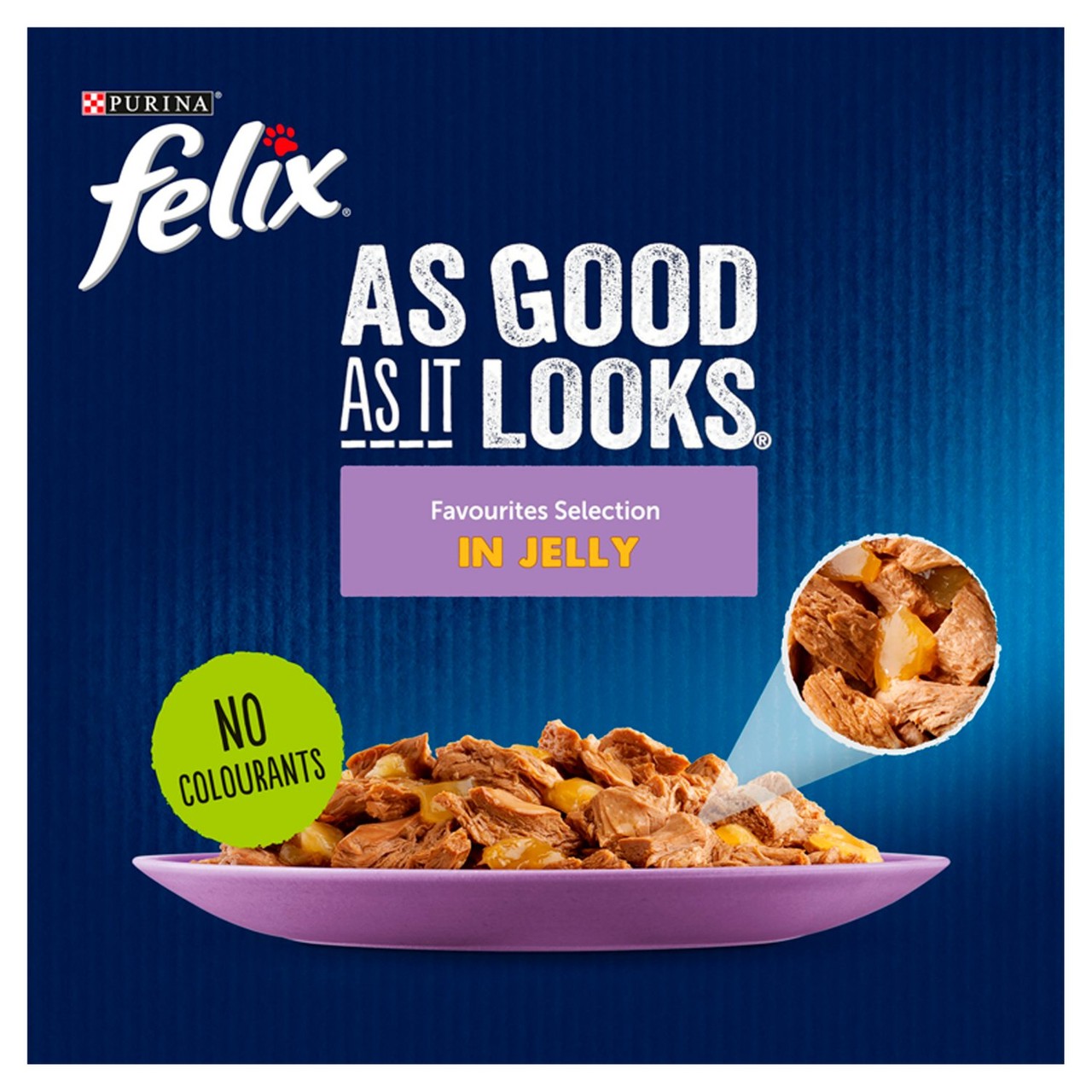 FELIX As Good As it Looks Favourites Selection Wet Cat Food 12x85g ...