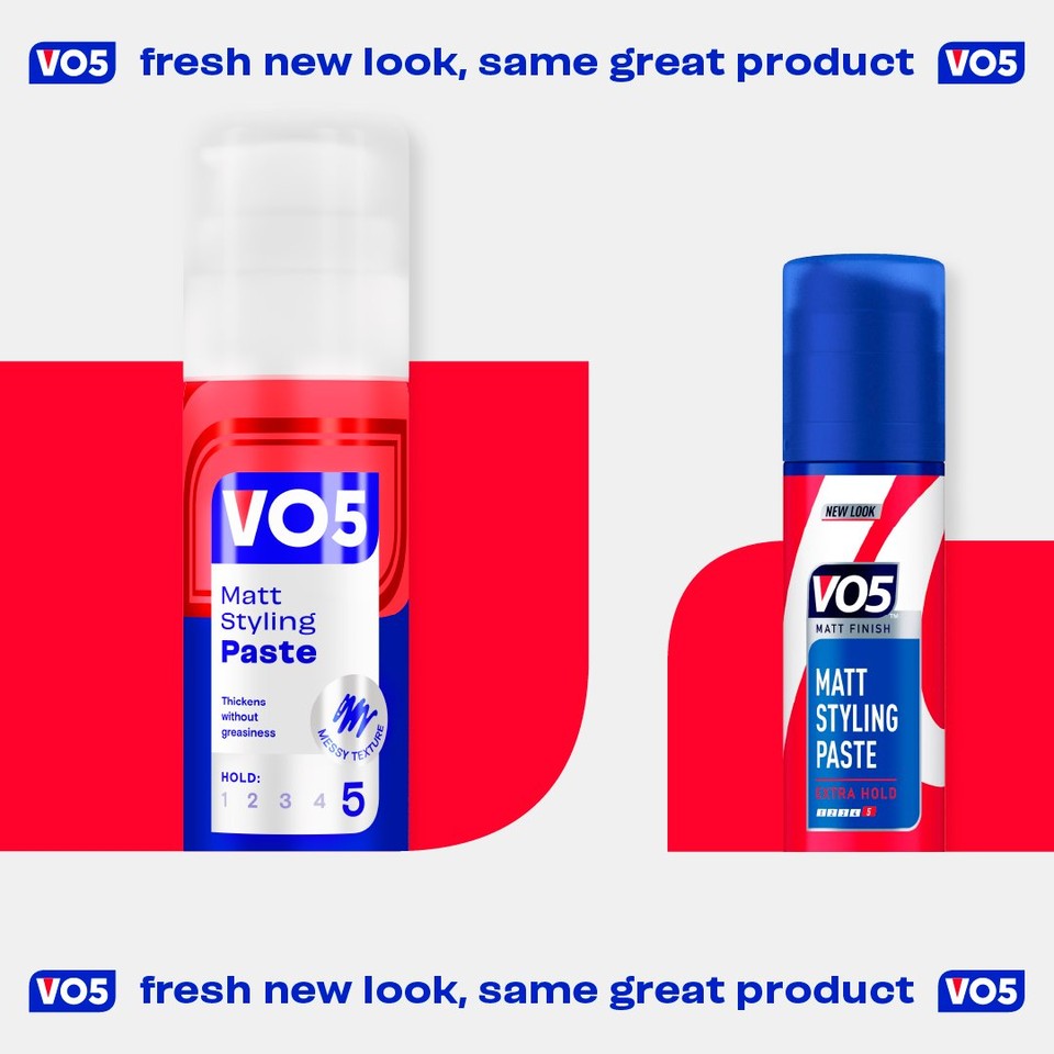 Vo5 Matt Styling Paste 100ml - Morrisons Online Groceries & Offers