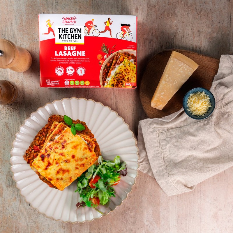 The Gym Kitchen Beef Lasagne - Morrisons Online Groceries & Offers