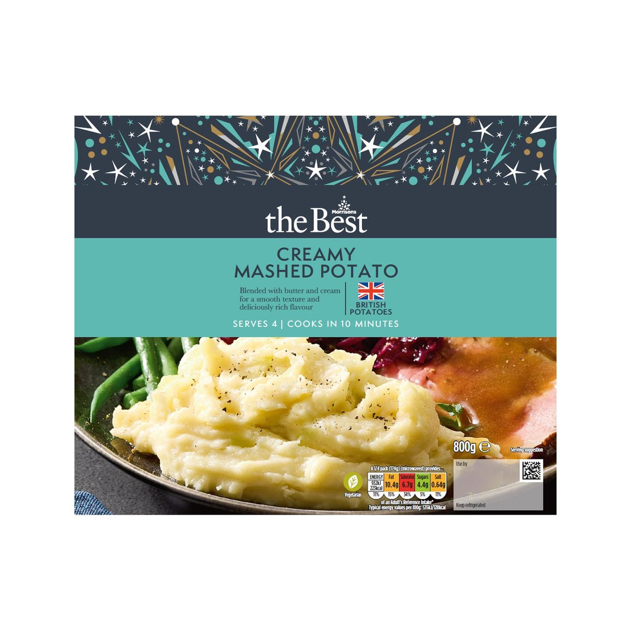 Morrisons The Best Creamy Mashed Potato 800g - Morrisons Online ...
