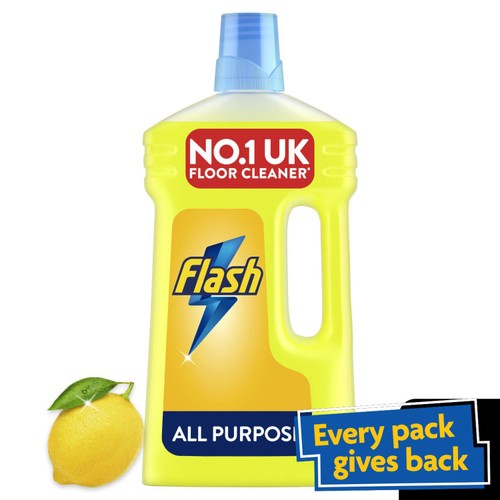 Flash Liquid Lemon All Purpose Cleaner 1L - Morrisons Online Groceries ...