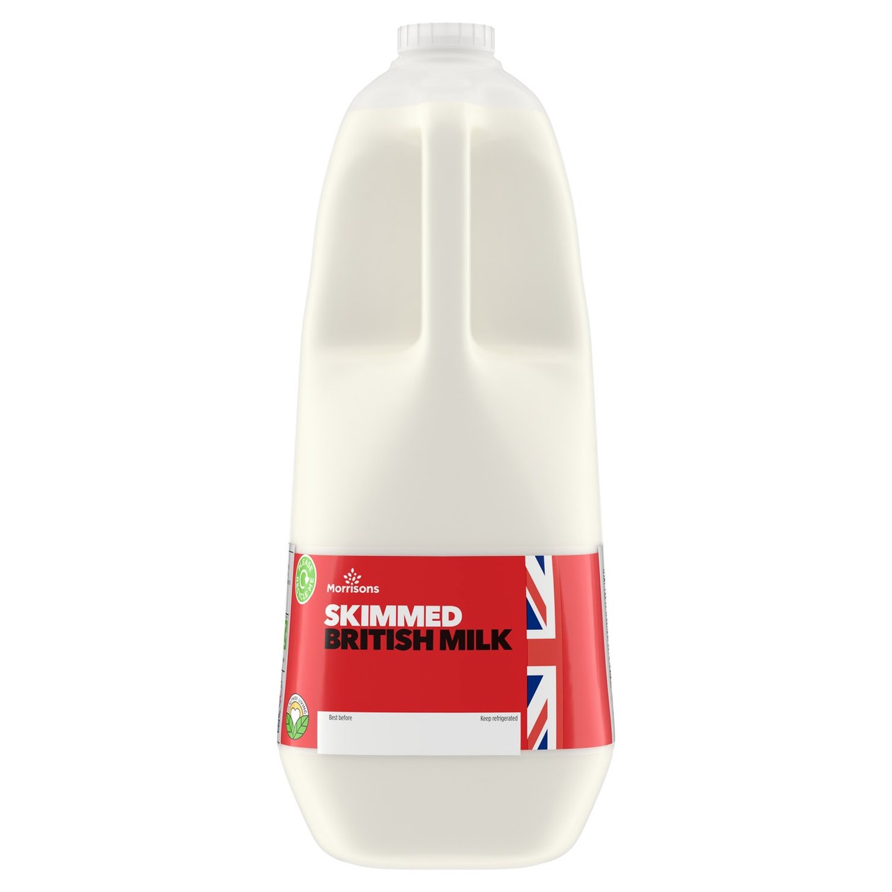 Morrisons British Skimmed Milk 4 Pints - Morrisons Online Groceries ...