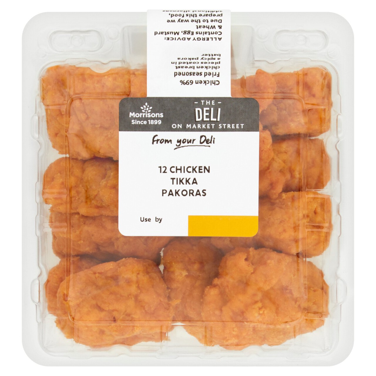 Market Street Deli Chicken Tikka Pakoras - Morrisons Online Groceries ...