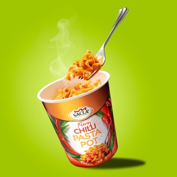 Sacla' Fiery Chilli Pasta Pot 80g - Morrisons Online Groceries & Offers