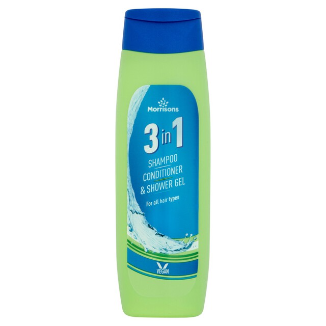Morrisons 3 In 1 Shampoo, Conditioner & Shower Gel - Morrisons Online ...
