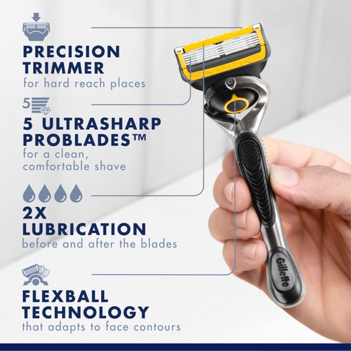 Gillette Proshield Power Razor - Morrisons Online Groceries & Offers