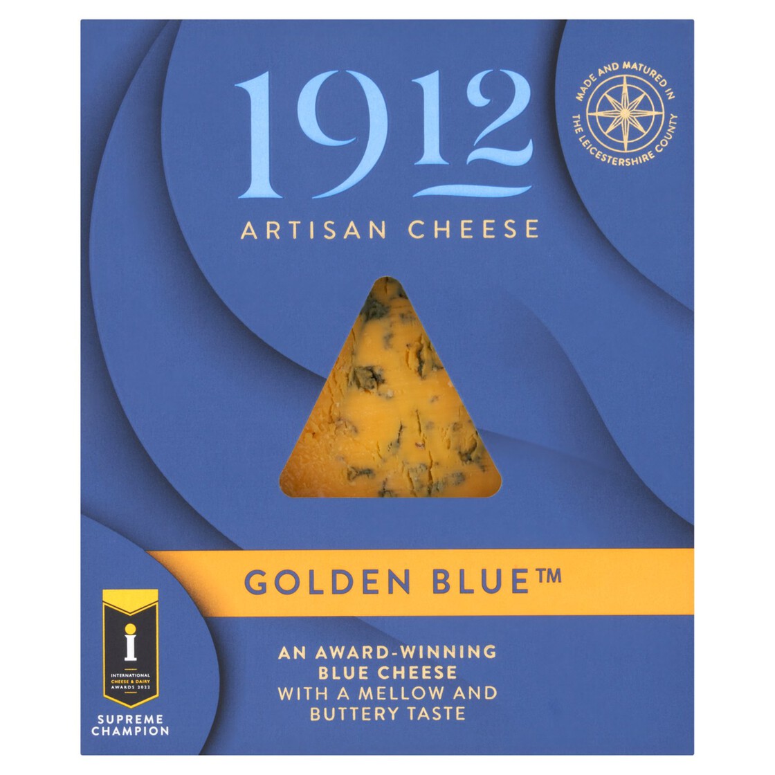 1912 Golden Blue Artisan Blue Cheese - Morrisons Online Groceries & Offers