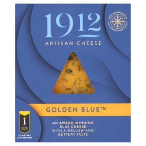 1912 Golden Blue Artisan Blue Cheese - Morrisons Online Groceries & Offers