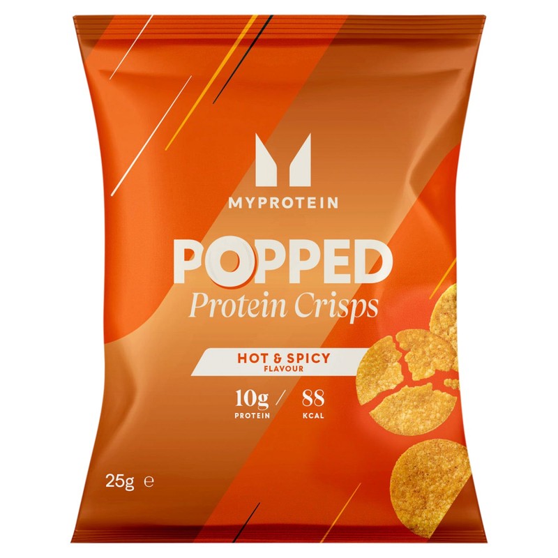Myprotein Protein Crisps Hot & Spicy 25g - Morrisons Online Groceries ...