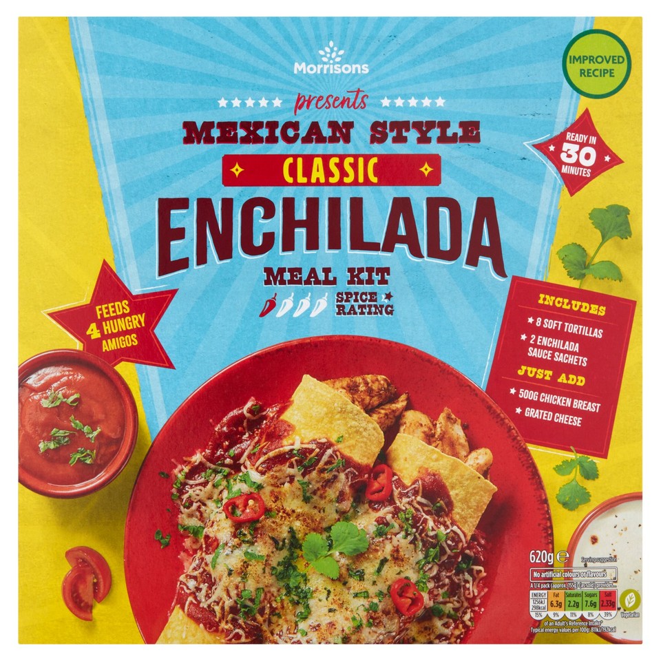 Morrisons Enchilada Kit - Morrisons Online Groceries & Offers