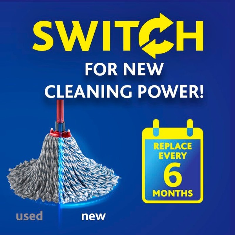 Vileda String Replacement Mop Head - Morrisons Online Groceries & Offers