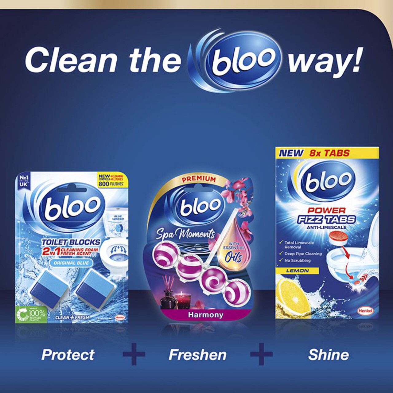 Bloo Wellness Harmony Rim Block 50g - Morrisons Online Groceries & Offers